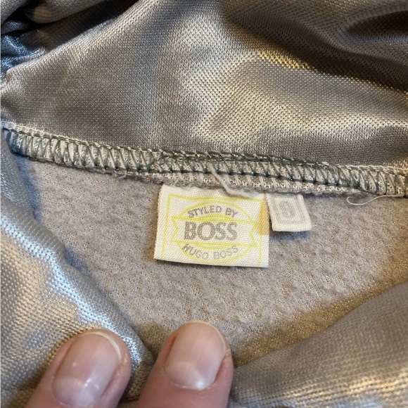 Hugo Boss | Shirts | Hugo Boss 4 Zip Rare Silver Sz 9 Rocky Iv ...